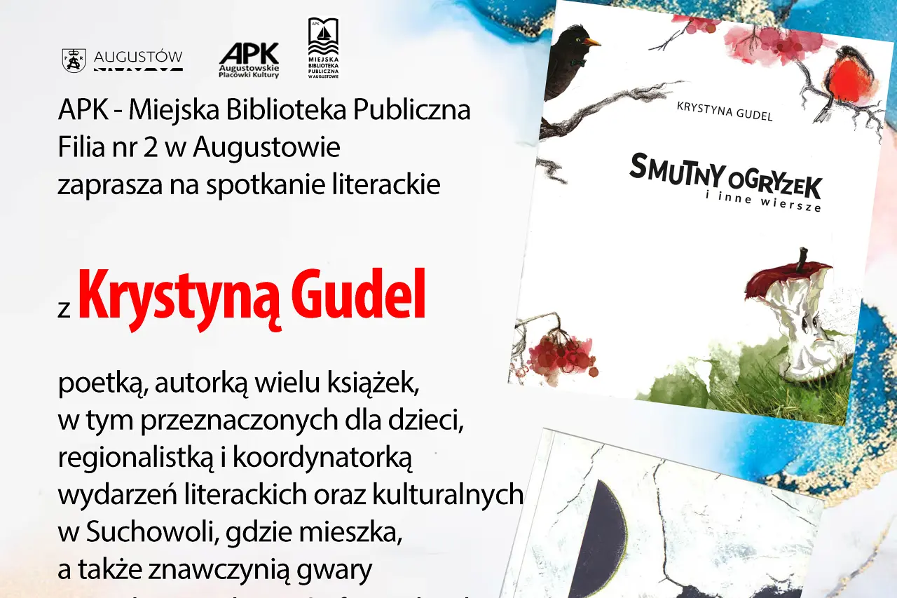 Augustów: Spotkanie literackie z Krystyną Gudel - Augustow.org